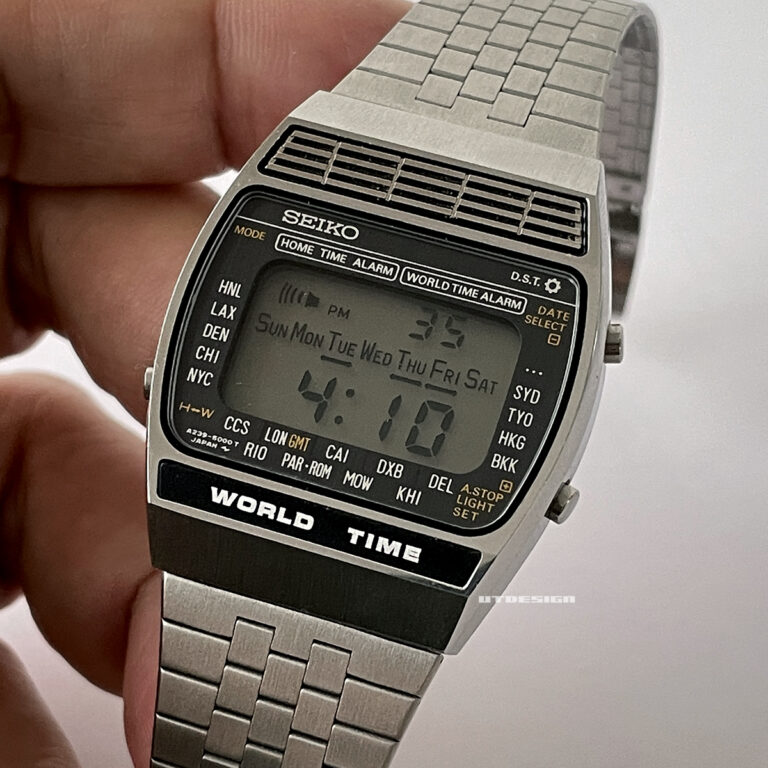 dylan2023: SEIKO / WORLD TIME A239 ATLUS | UTDESIGN 坂本龍一関連