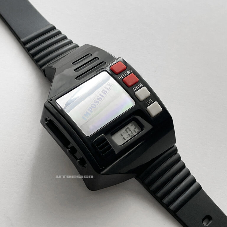 MISSION : IMPOSSIBLE / VOICE RECORDING DIGITAL WATCH | UTDESIGN